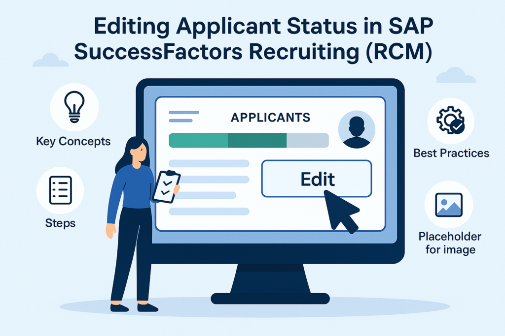 Edit Applicant Status in SAP SuccessFactors Recruiting – Vertical Dot ...